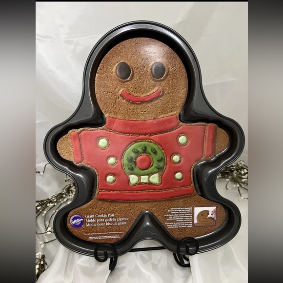 Wilton | Kitchen | Wilton Giant Gingerbread Boy Shaped Cookie Baking ...